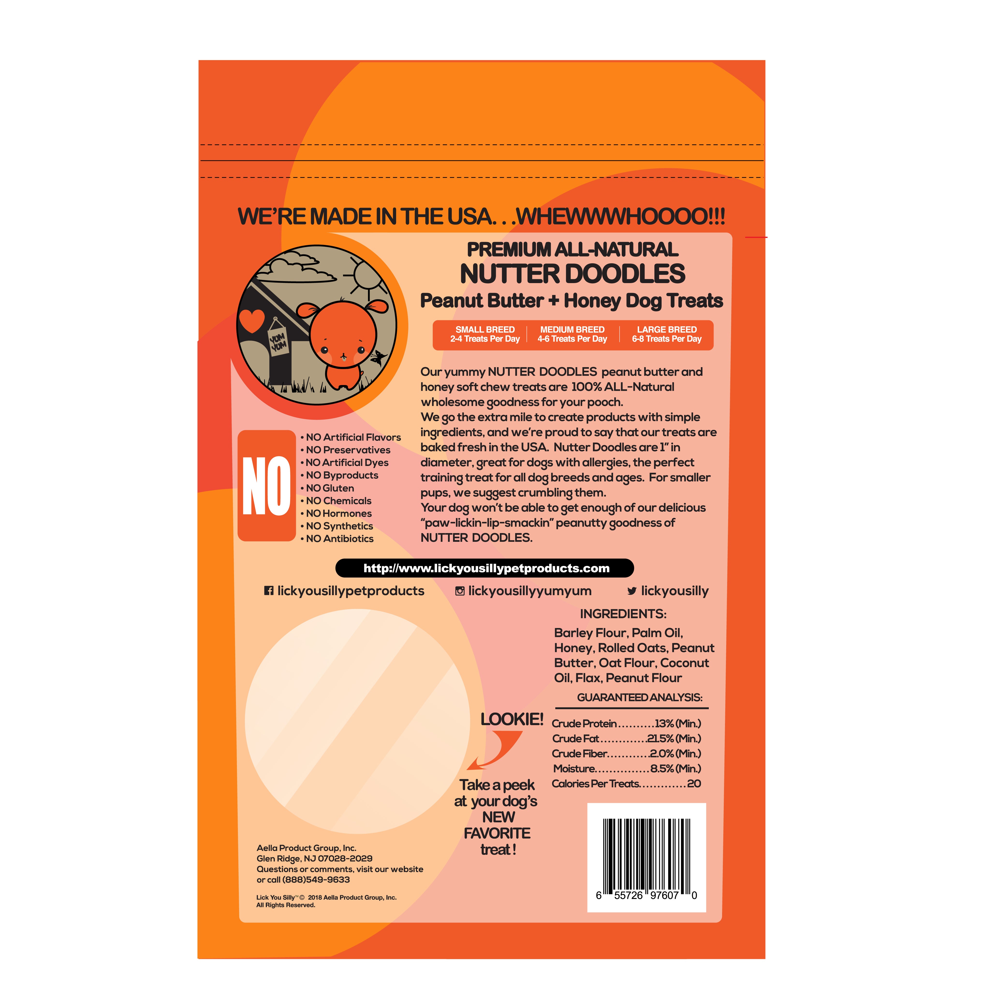 Nutterdoodles – Lick You Silly Pet Products Shop