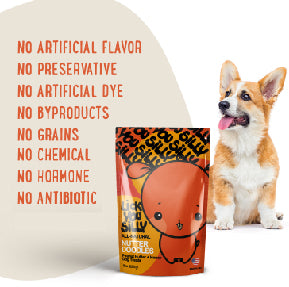 Nutter Doodles Peanut Butter Honey Dog Biscuits