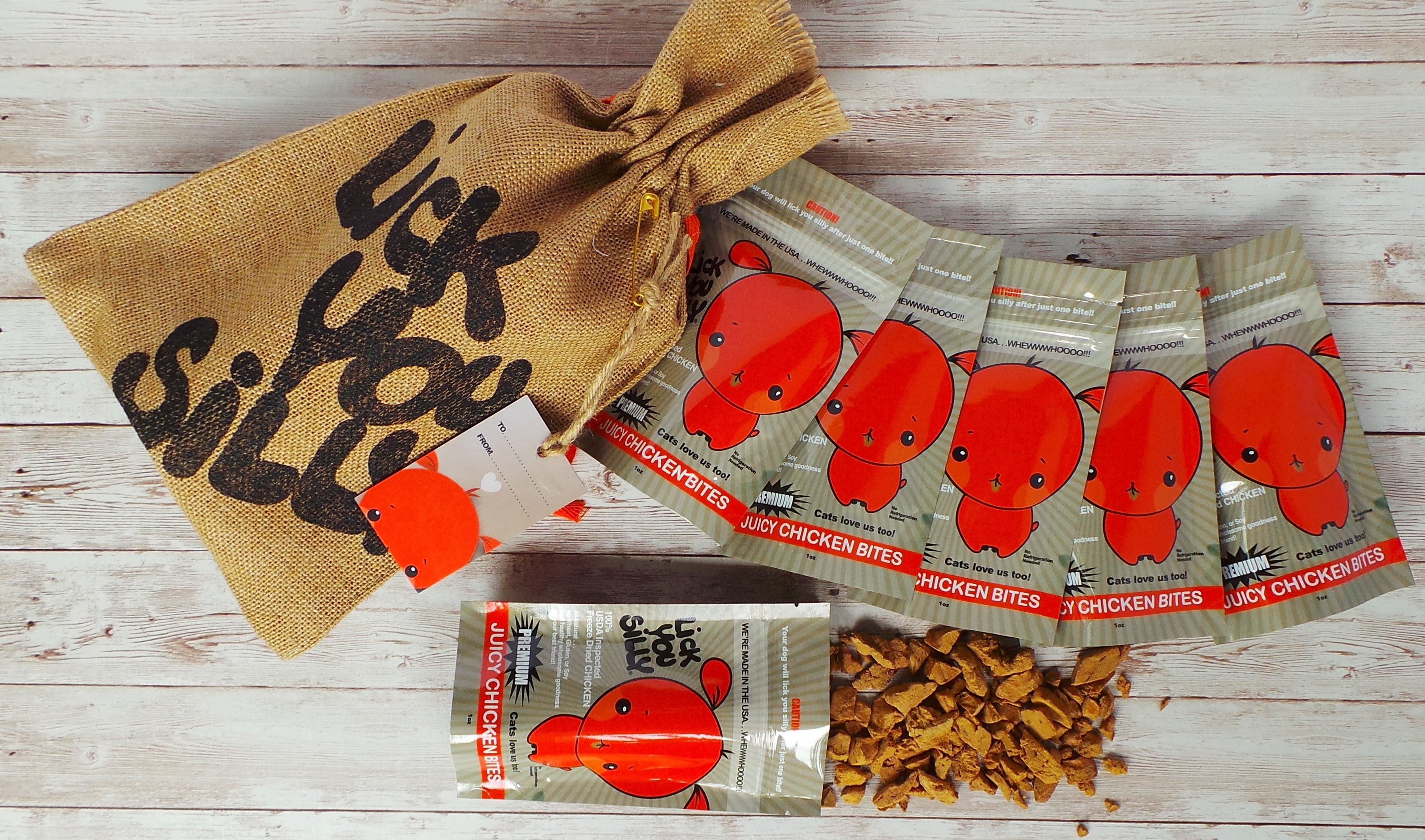 Chicken Grab N’ Go Pouches | Healthy Dog Treats